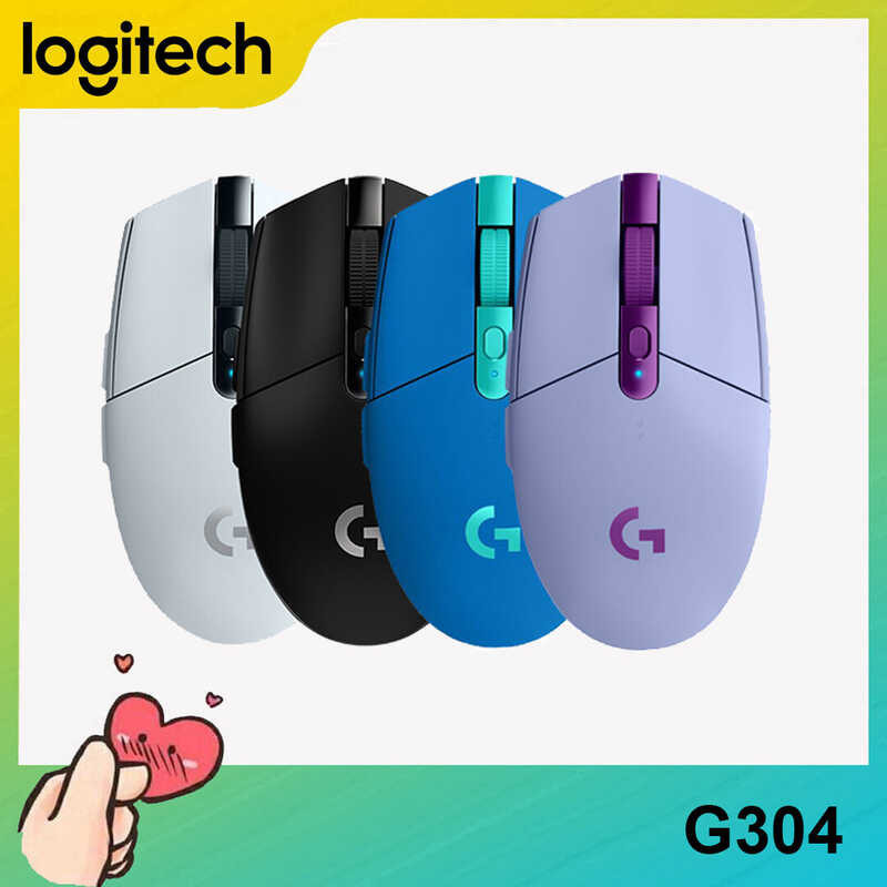 々 [Handa Sa Ship] Original Logitech G304 Lightspeed Wireless Gaming ...