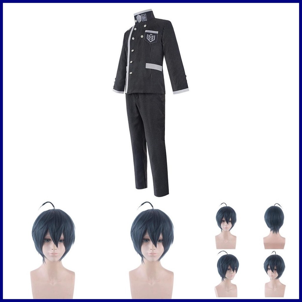 Danganronpa V3 Saihara Shuichi Cosplay Costume School Uniform Coat ...