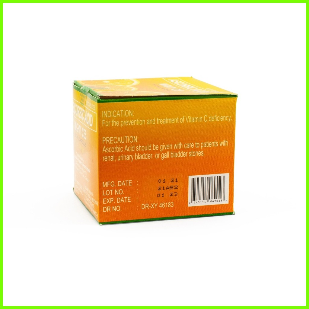 Mighty Cee Ascorbic Acid (100 Capsules) | Shopee Philippines