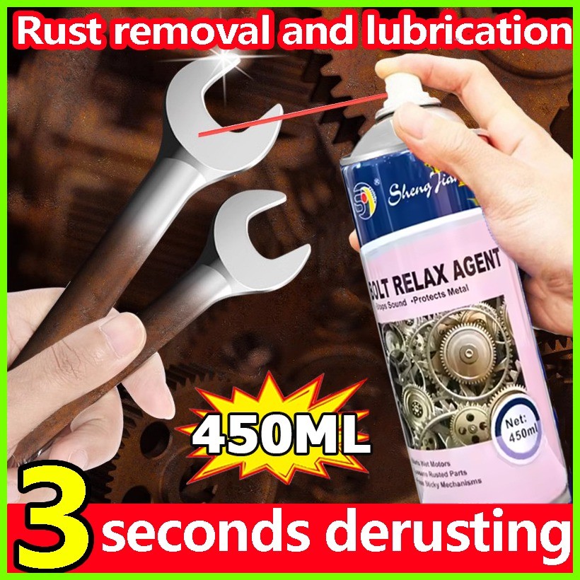 Rust Remover Spray Multi-Use Penetrating Oil Rust Remover anti-rust ...