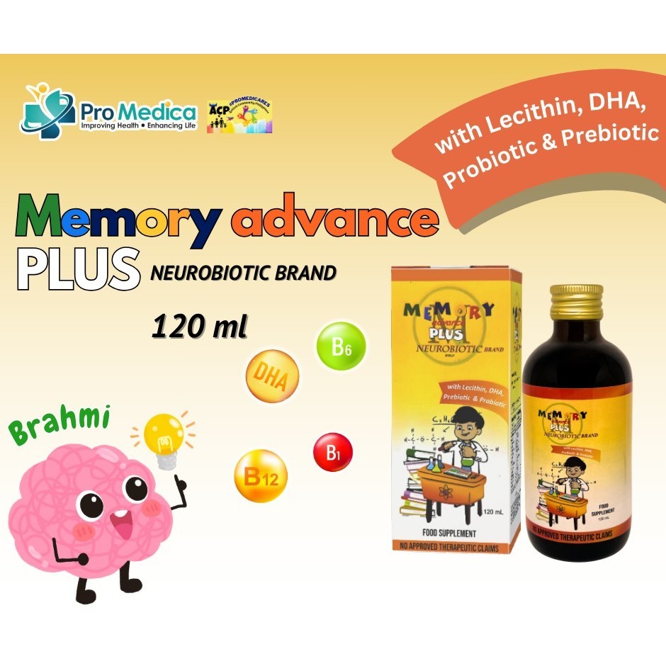 ♣ ♞Memory Advance Plus Neurobiotic Brand Syrup for kids | Shopee ...