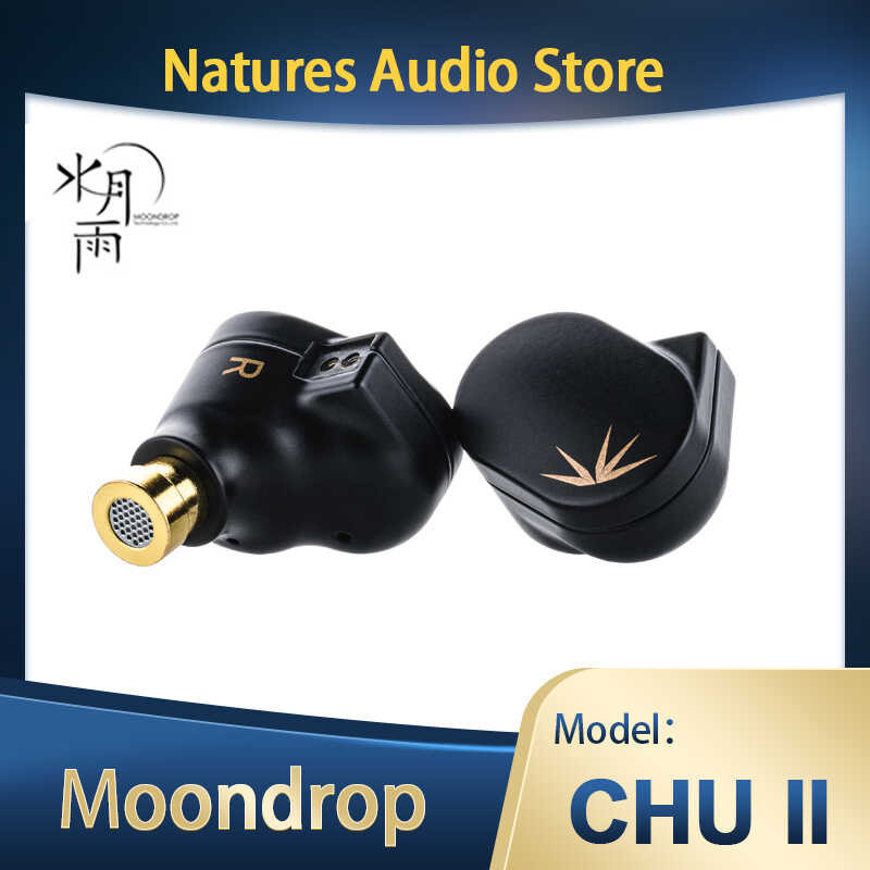 Moondrop CHU II Dynamic Driver In-ear Headphone CHU2 DSP Monitor IEM Earphone CHU II TYPE C ...