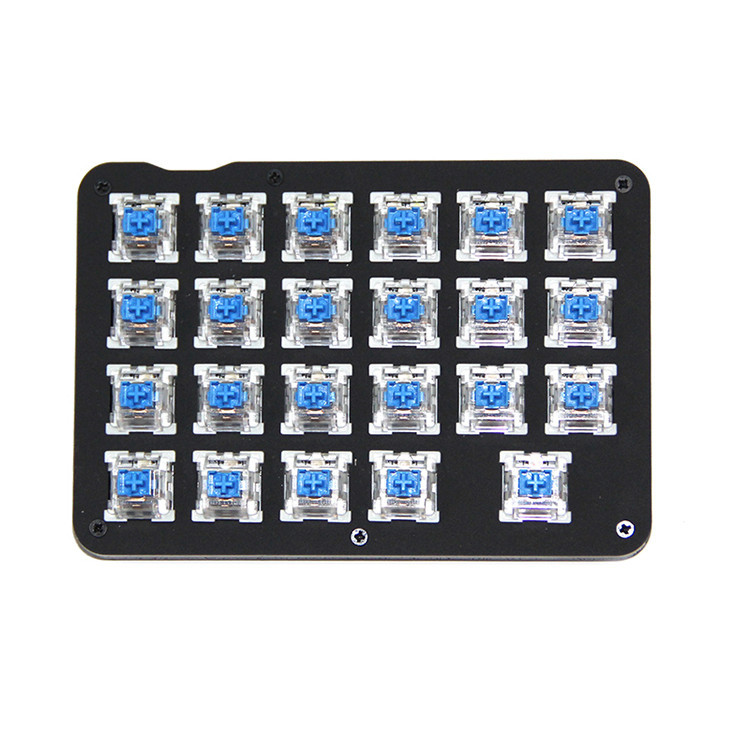 23 Ro Programming Single Hand Wired Mechanical Keyboard For PC Designer ...