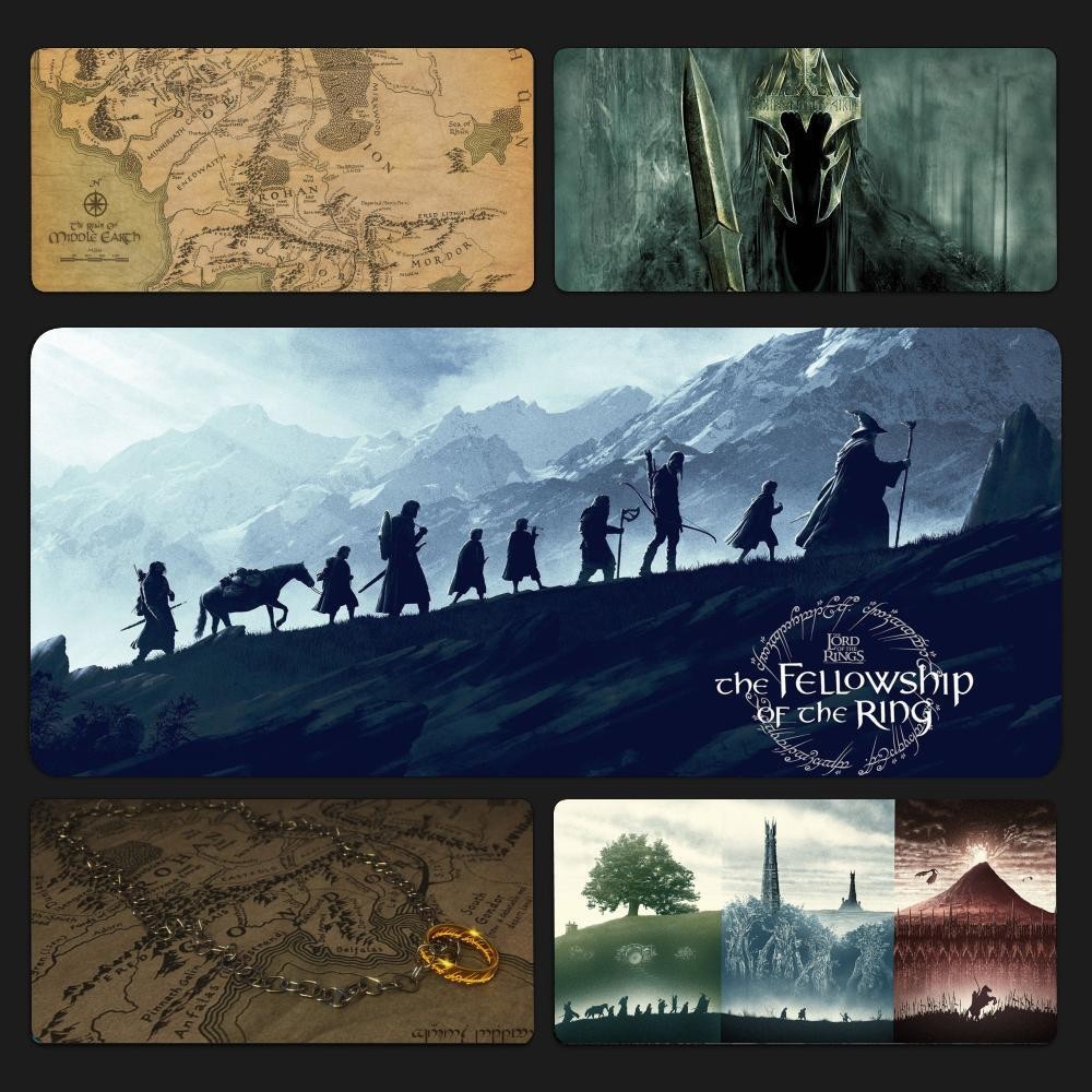 AAA Movie T-The Lord of the Rings Mousepad Large Gaming Mouse Pad ...