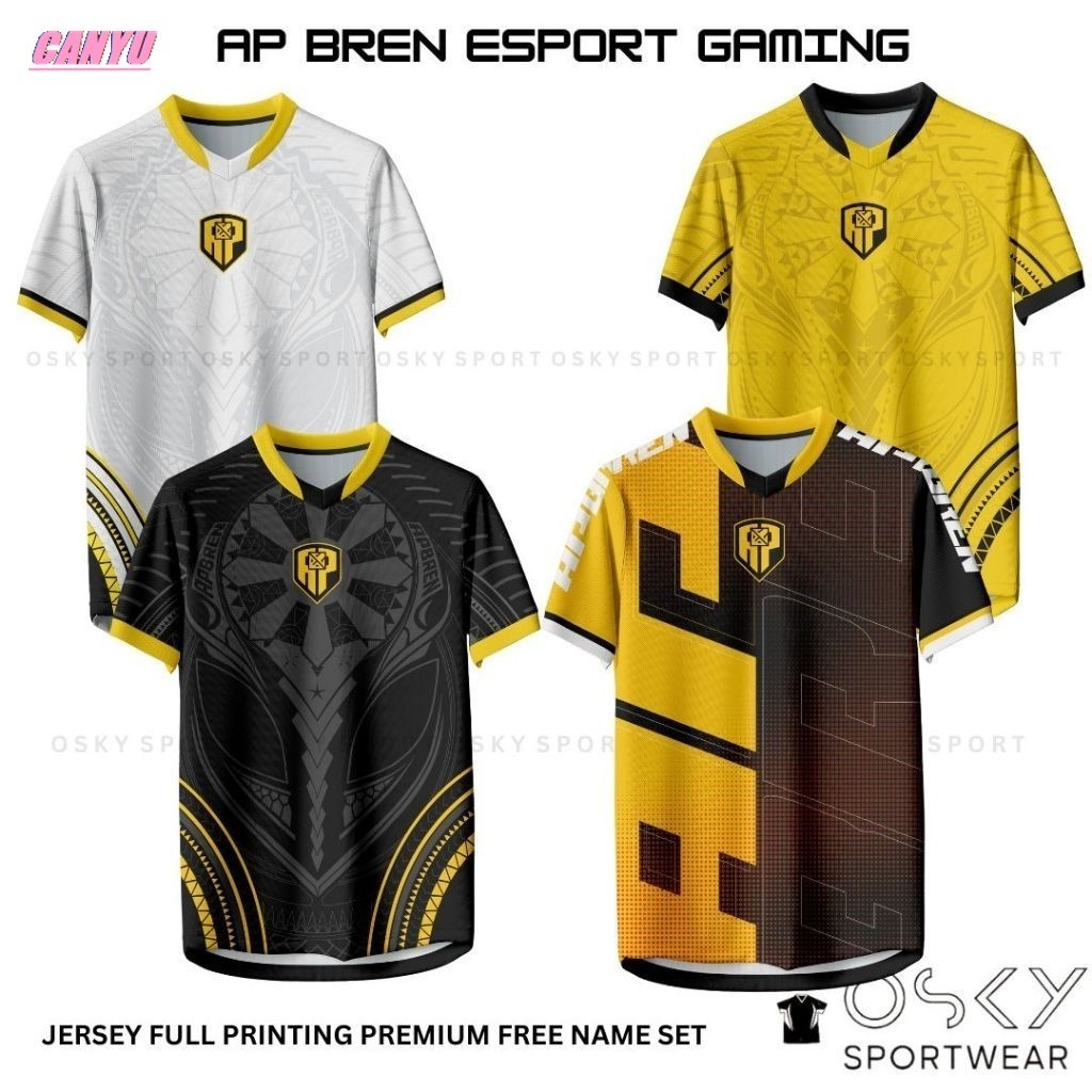 Bren Esports Jersey Ap Bren Esports Jersey Customized Gaming Full ...