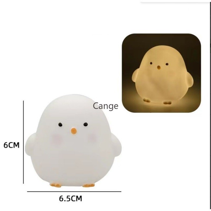 Little yellow chicken home lighting ornaments cartoon cute little ...