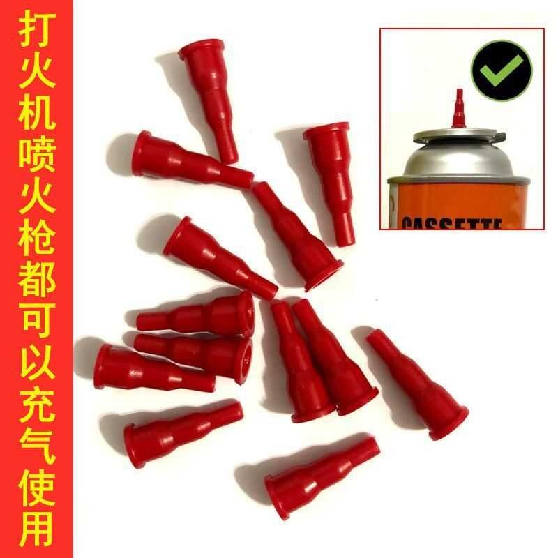 e Card Furnace Gas Tank Inflation Valve Type Adapter Converter Flame ...