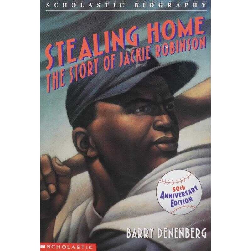 Steady home: the story of Jackie Robinson scholastic biography | Shopee ...