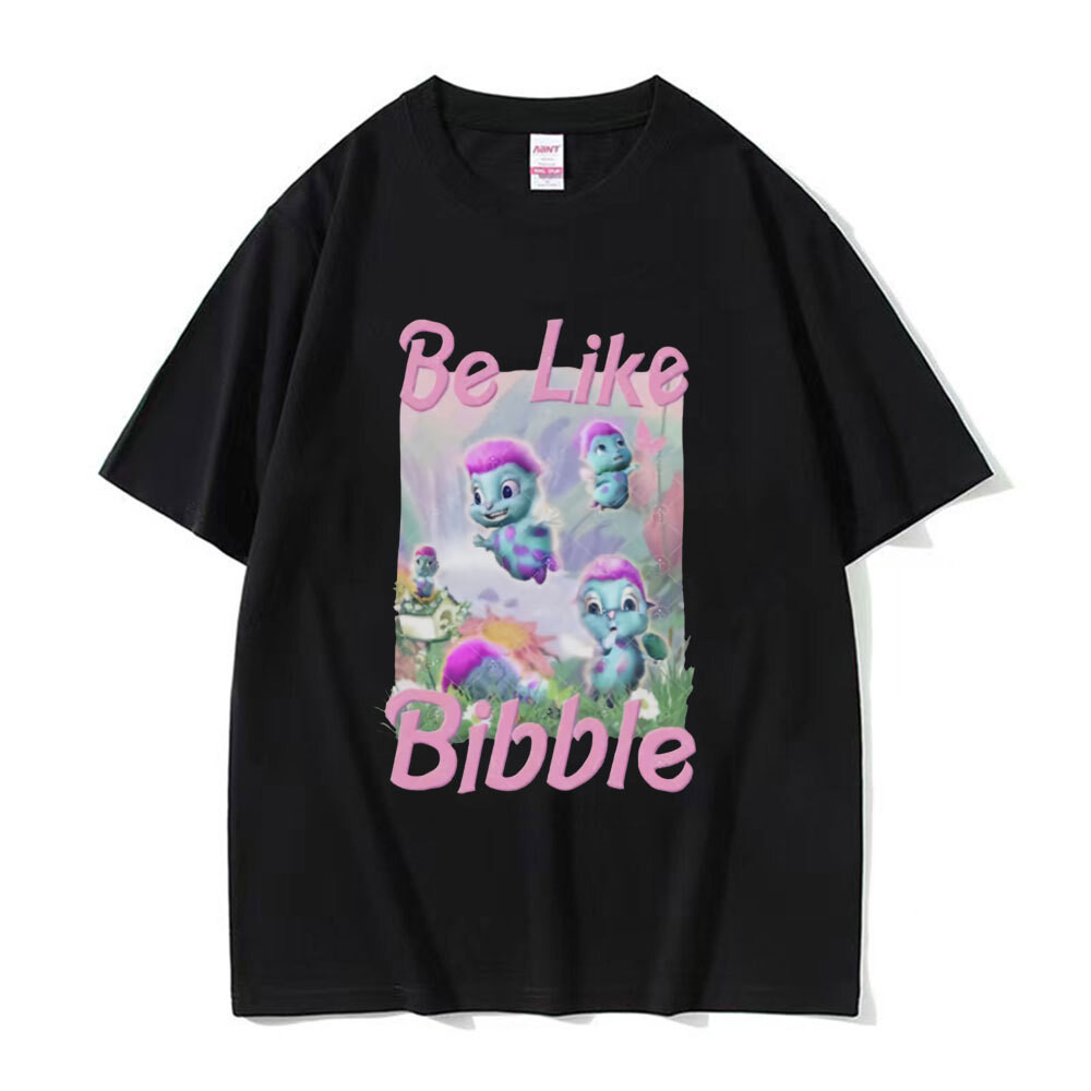Limited Cute Bibble Graphic Print T-shirts Men Women Retro Fashion ...