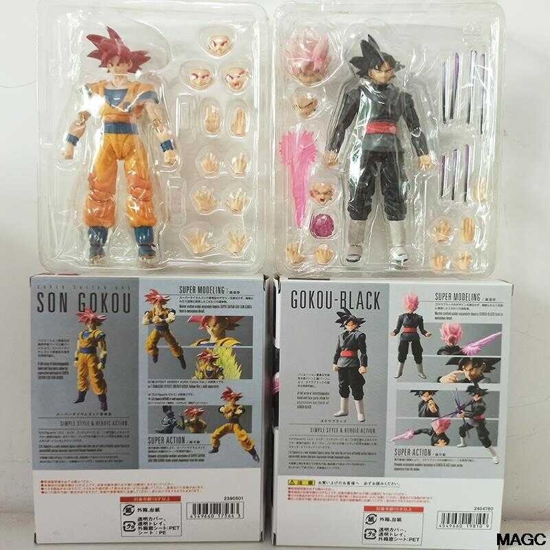 Ball Figma Dragon Figure Son Goku Zamasu Action Kakarotto Black Gokou ...