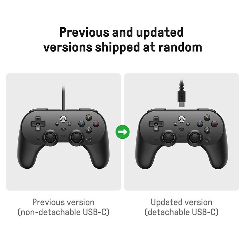 8Bitdo Pro 2 Bbox Wired USB Gamepad Controller for Xbox Series X, Xbox Series S, Xbox One ...