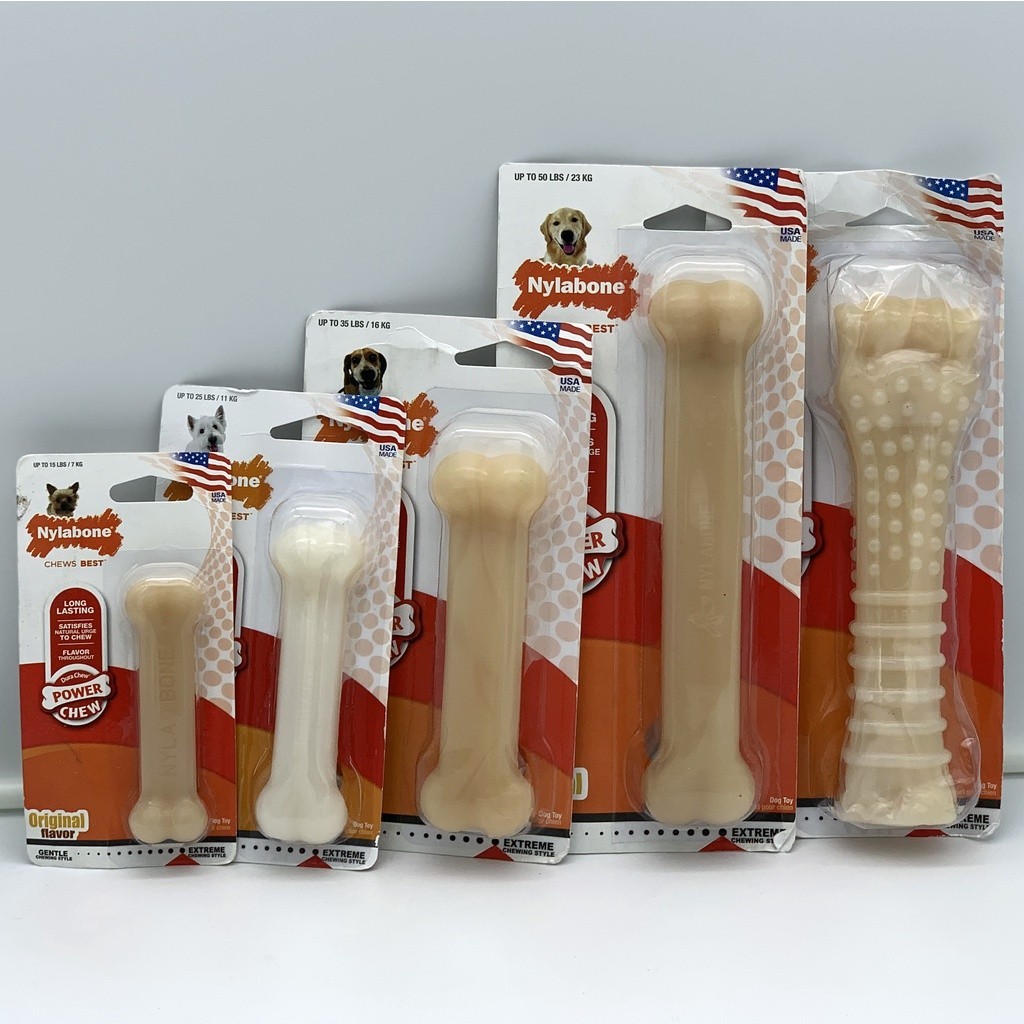 Nylabone Power Chew for Dogs All 5 Sizes Classic Nylabone Dog Chew Toys ...
