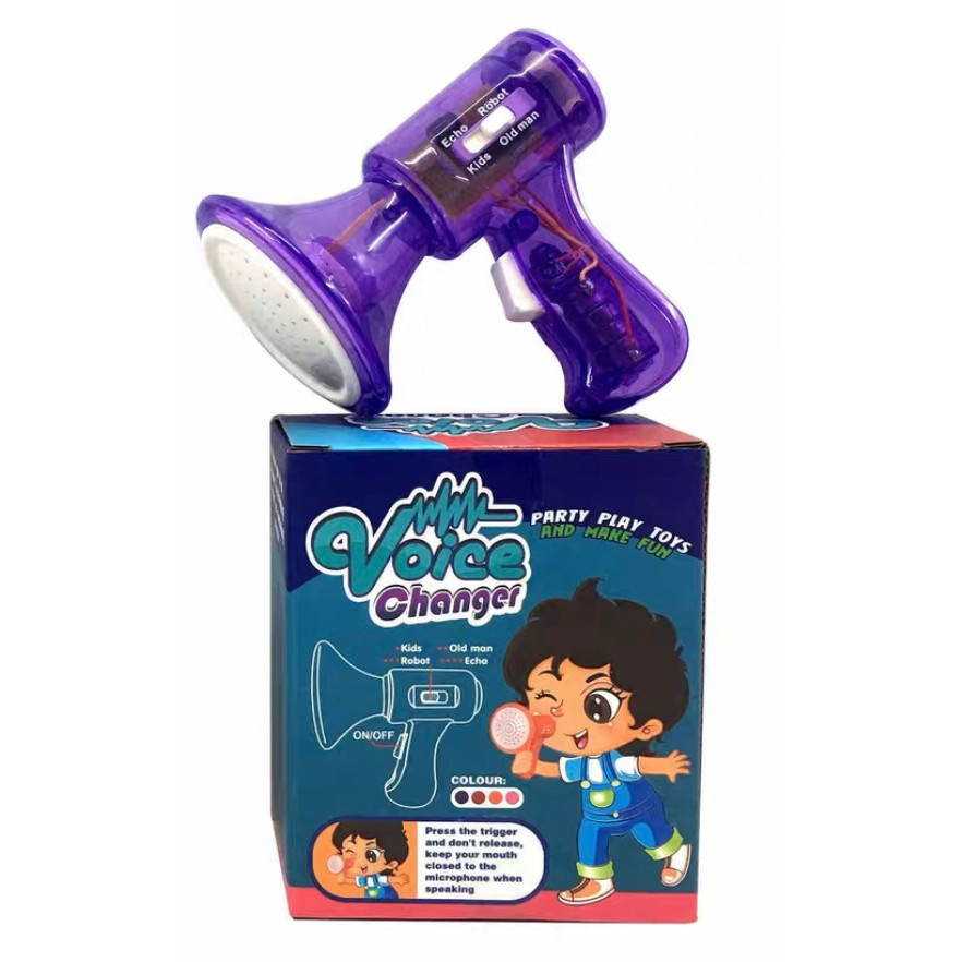Children's handheld megaphone multi-frequency voice-changing horn piggy ...
