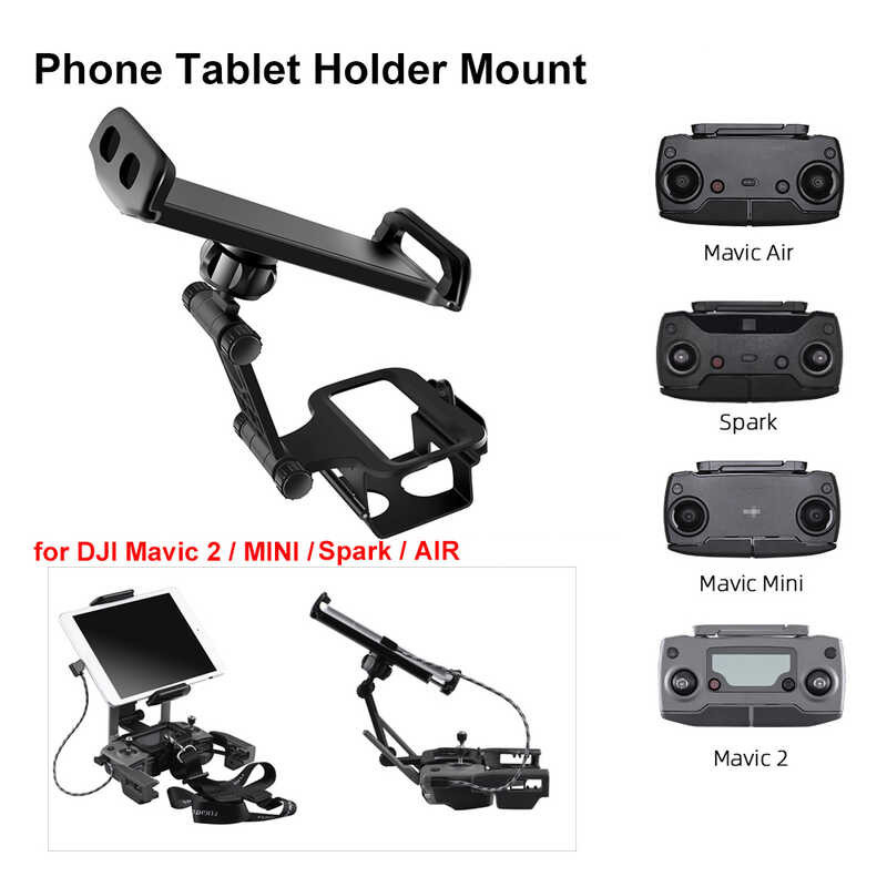 Holder Phone Tablet Mount Para Sa DJI Mavic 2 Pro/Mini/Spark/Air Front ...