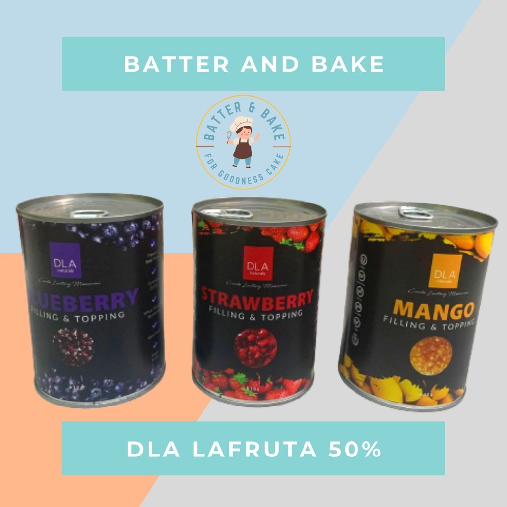 DLA LaFruta Blueberry, Strawberry, Mango 50% Expitation 2024 | Shopee ...
