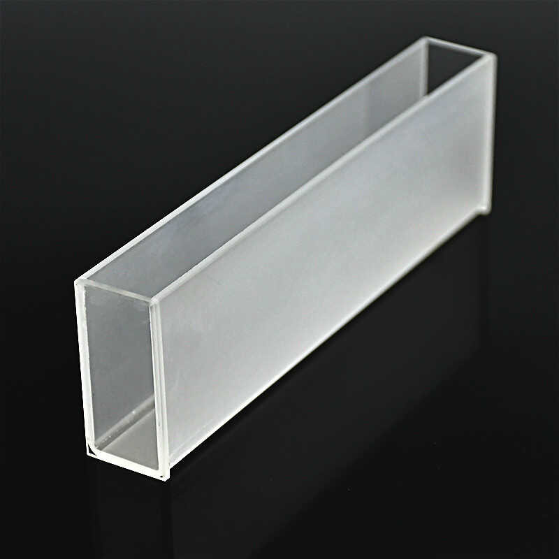 卍 Cuvette Light Quartz Path 100Mm Spectrometer Cell (Liquid Sample Cell ...