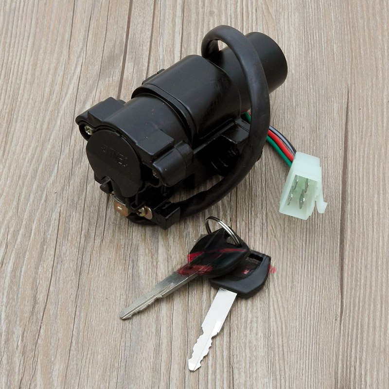 Motorcycle Lgnition Switch Lock Key Set Motocross Fuel Gas Tank Cap ...