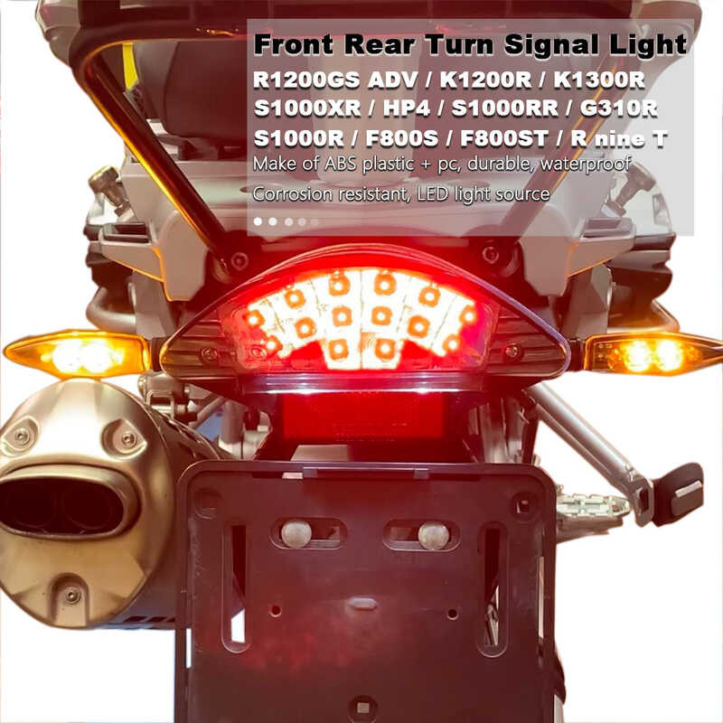 LED Motorcycle Turn Signal Light Front Bago Para sa S 1000 XR/RR ...