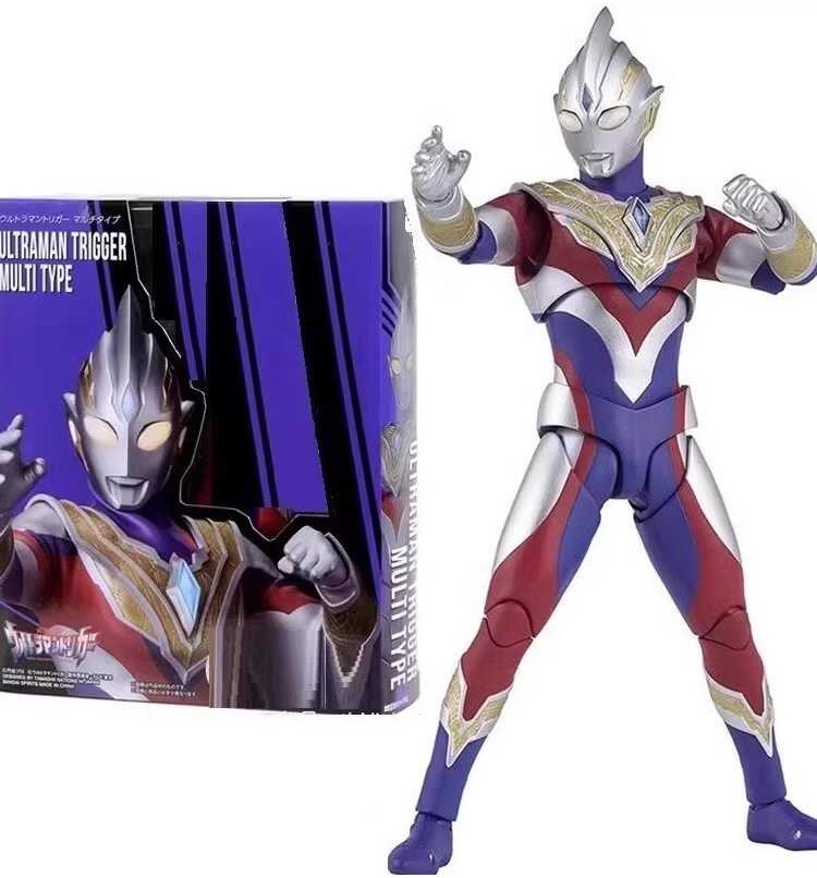 SHF Real Bone Carving Ultraman Tiga Diga Superman Giant Of Light ...