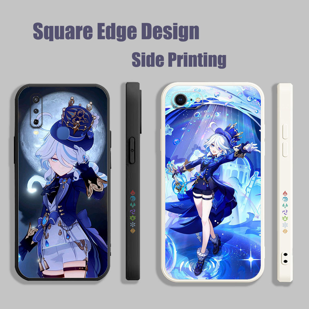Casing For Vivo Y53 V11i Z3i Y51A Y31 2021 Genshin Impact Furina Anime ...