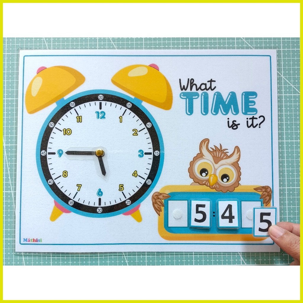 ♣ Interactive Clock Worksheet for Elementary | Interactive Clock ...