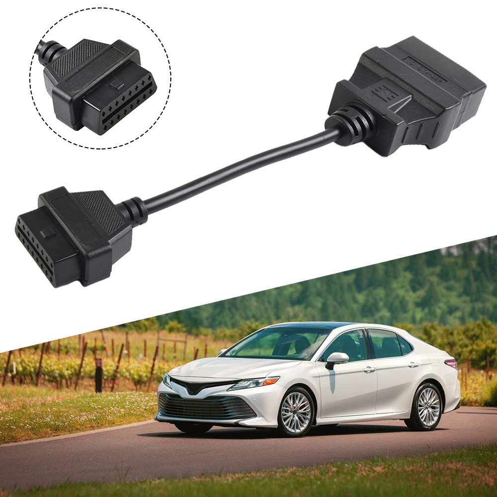 [SMT] 22 Pin OBD1 To 16 Pin OBD2 Converter Adapter Cable For TOYOTA ...