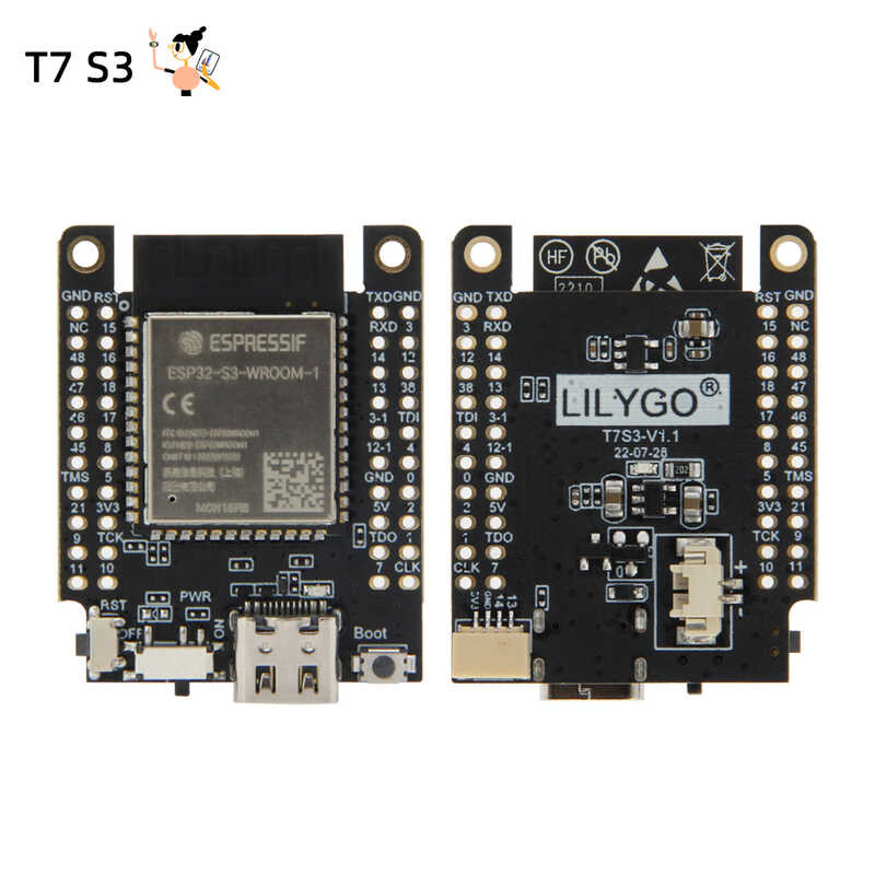 T7 Lilygo® Mini32 Esp32 Development Boards, Esp32-S3 Esp32-Wroom Esp32-D0wdq6 Module, Supp ...