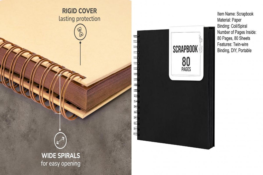 SL This scrapbook provides you with a space to express your creativity ...