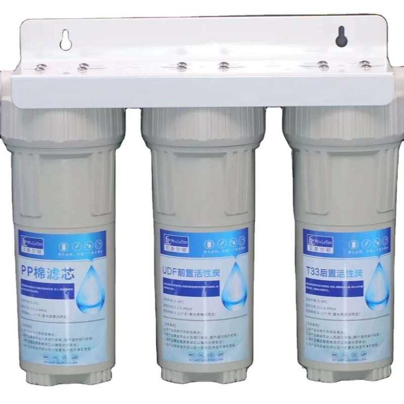Ilalim 3-Stage Sink Water Filter Pagbahay Na May Cartridge At Carbon ...