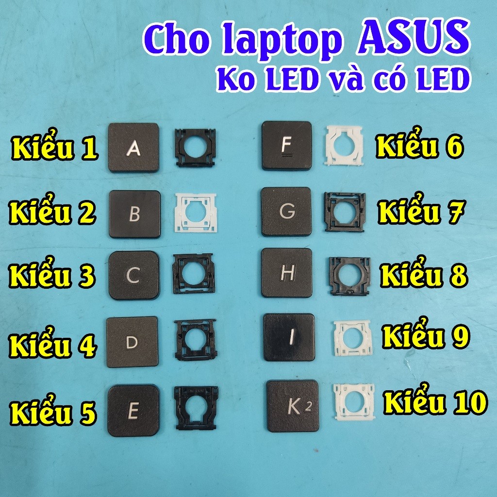 in stock Keycap Odd keys - Key bones + buttons for Asus Vivobook ...
