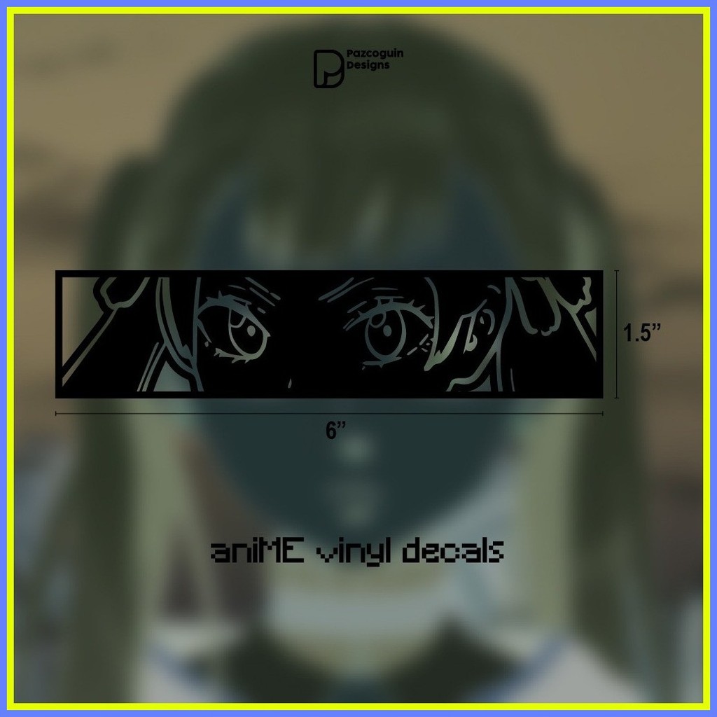 AniME Waifu Vinyl Stickers Black Clover Noelle Silva | Shopee Philippines