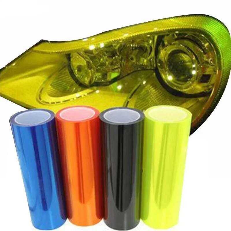 cm Car Light Sticker Lamp Film Seldhesive Fog Light Headlight Taillight ...