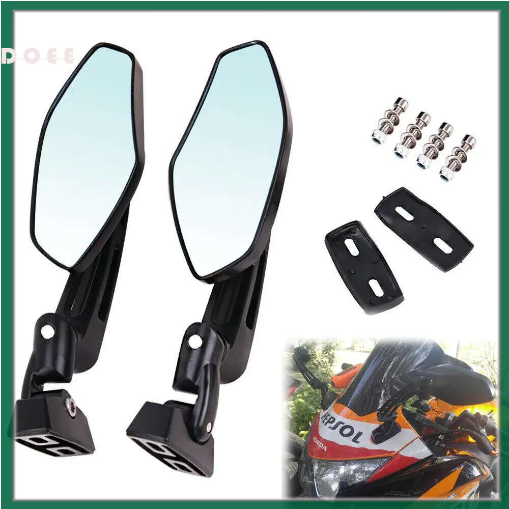 ˇ≮ CNC Aluminum Motorcycle Adjustable Rear View Mirrors for Suzuki GSXR ...
