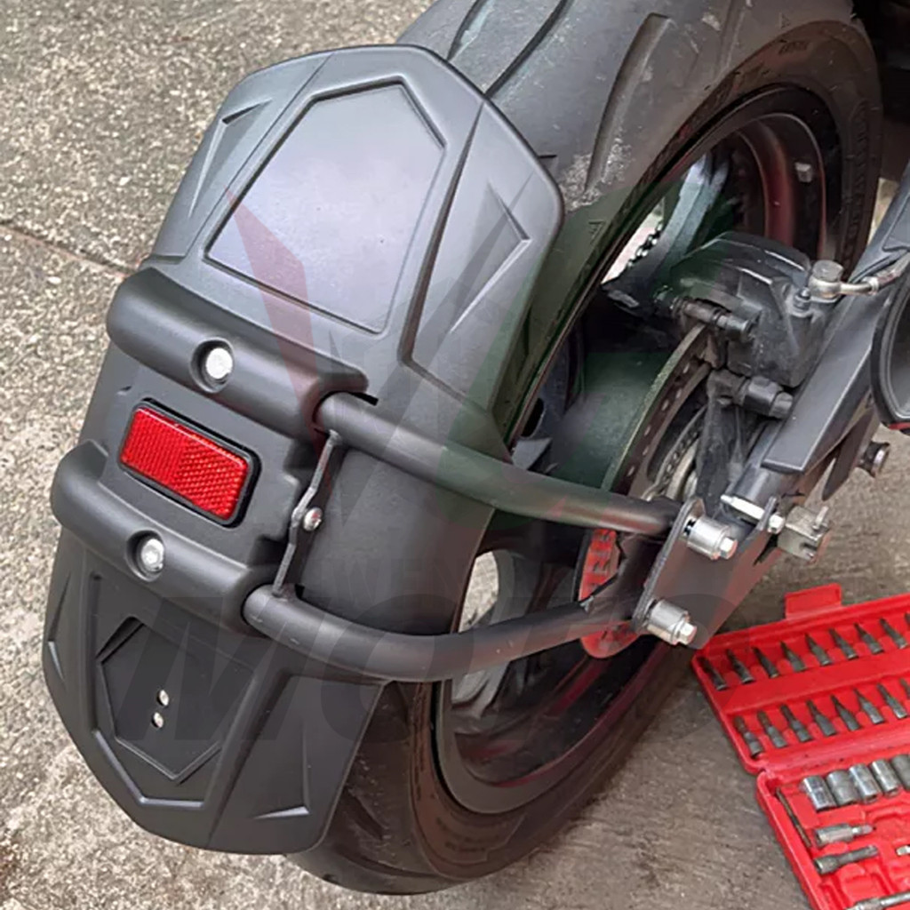 MOTORCYCLE MODIFIED REAR MUDGUARD WITH REFLECTOR UNIVERSAL | Shopee ...