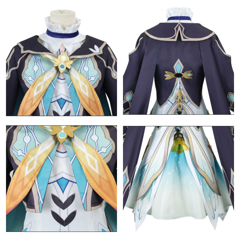 Game Honkai Star Rail Firefly Cosplay Costume Dress Uniform Wig Full ...