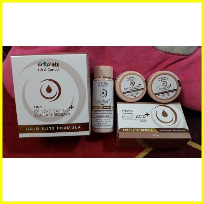 ♀ Original Lift & Correct green Box DropLets Rejuvenating Set | Shopee ...