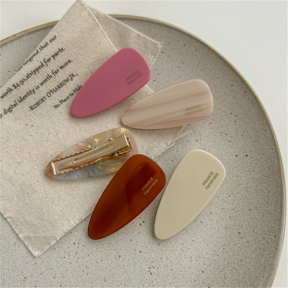 New Cute Girl Simple Hair Clip Versatile Side Broken Hair Bang Duck ...