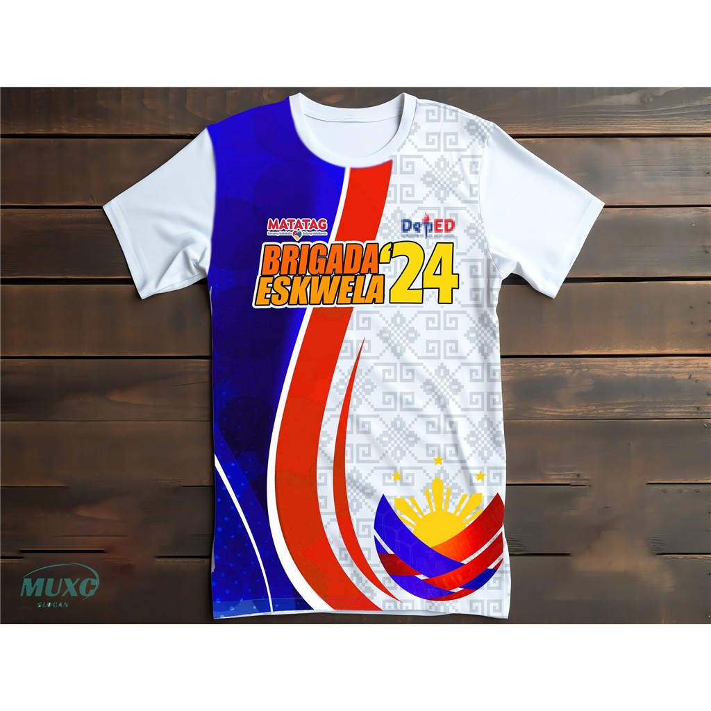 Brigada Eskwela 2024 Sublimation T Shirt Men Women | Shopee Philippines