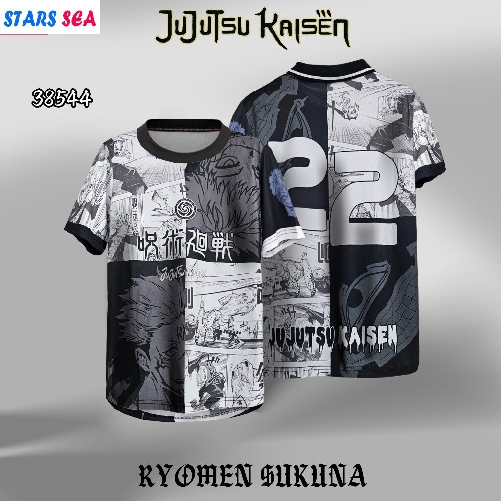 JuJujuju Kaisen Ryoman Sukuna VIRAL Gojo Satoru Graphic High Fashion Loose Breathable Quick ...