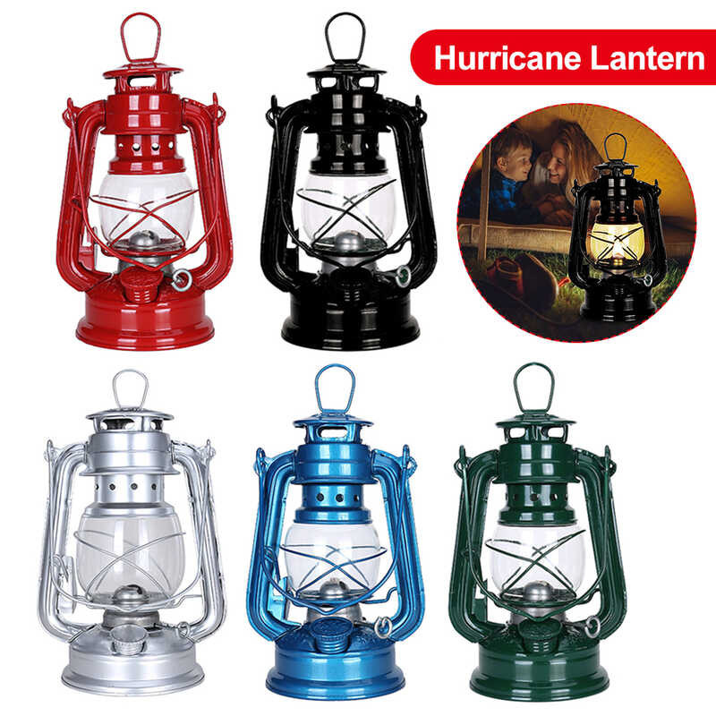 Vintage Kerosene Lantern Fuel Camping Lanterns Na May Handle Hurricane ...