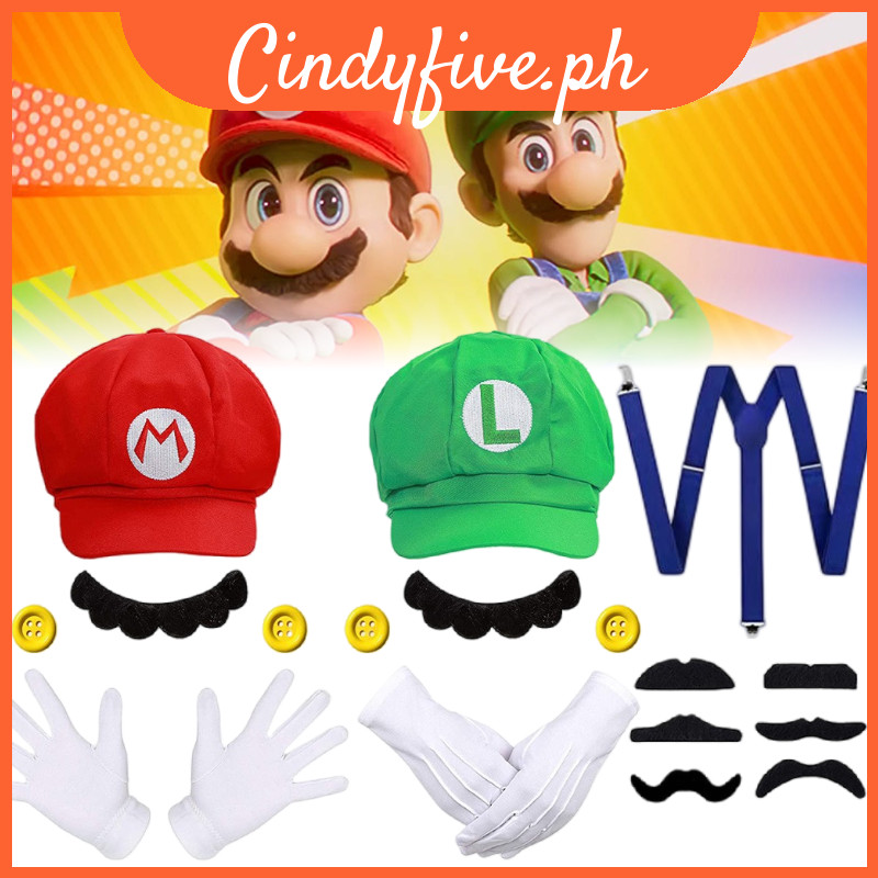 Your Inner Unleash Gamer Complete Mario Character Adult Octagon Hat And ...