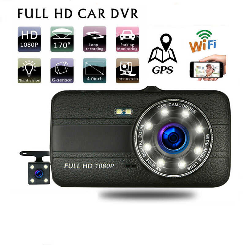 Full DVR Wifi HD 1080P Dash Camera Drive Video Recorder Auto Black Box ...
