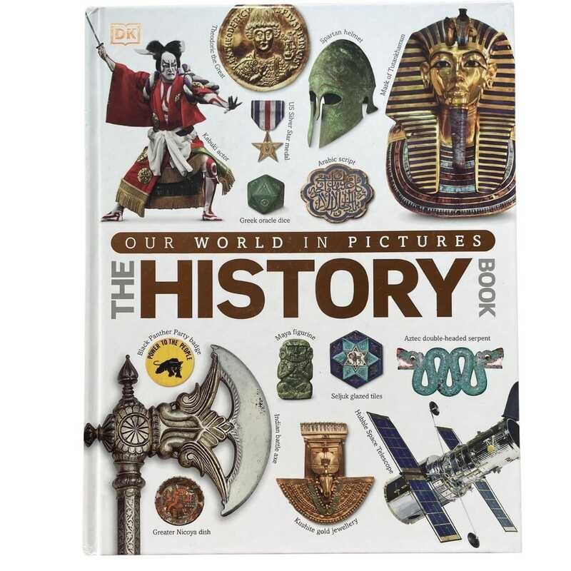 DK Our World in Pictures The History Book - slight dents on book cover ...
