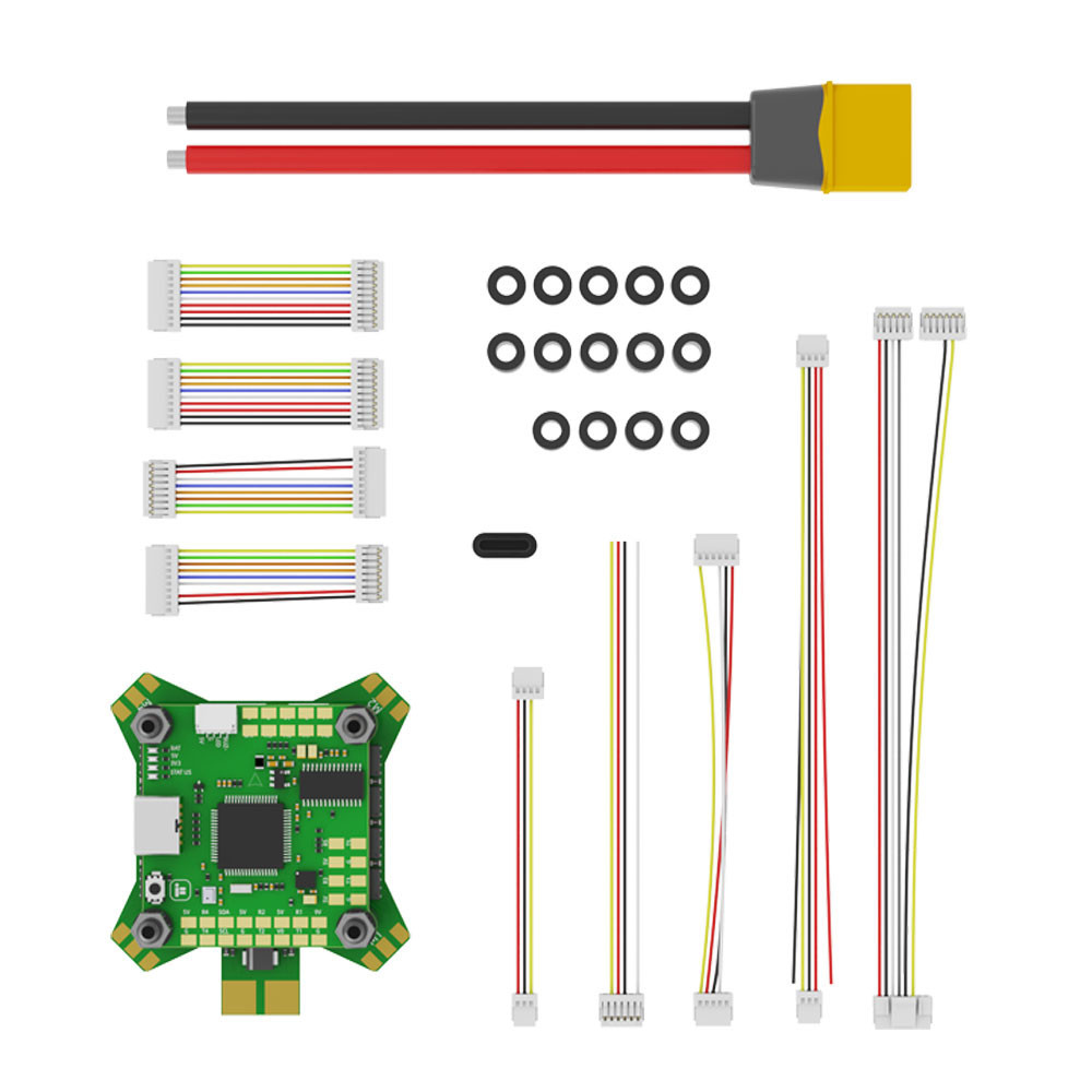 IFlight BLITZ F7 Stack F722 F7 Flight Controller W/ BLITZ E55 55A ...