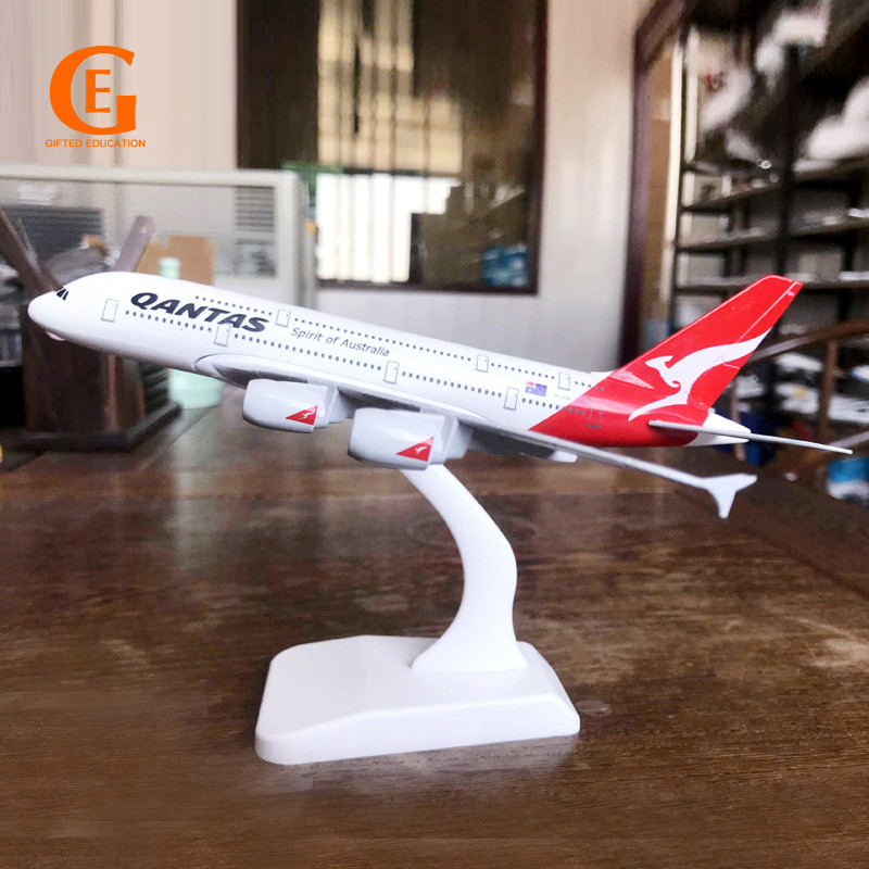 Qantas Airways A380 Aircraft Model Australia Air Airbus a380 Alloy Die ...