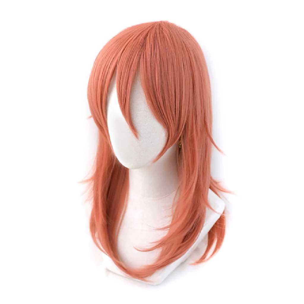 Chainsaw Man Cosplay Angel Devil Wig Orange Brown Anime Wigs Heat ...