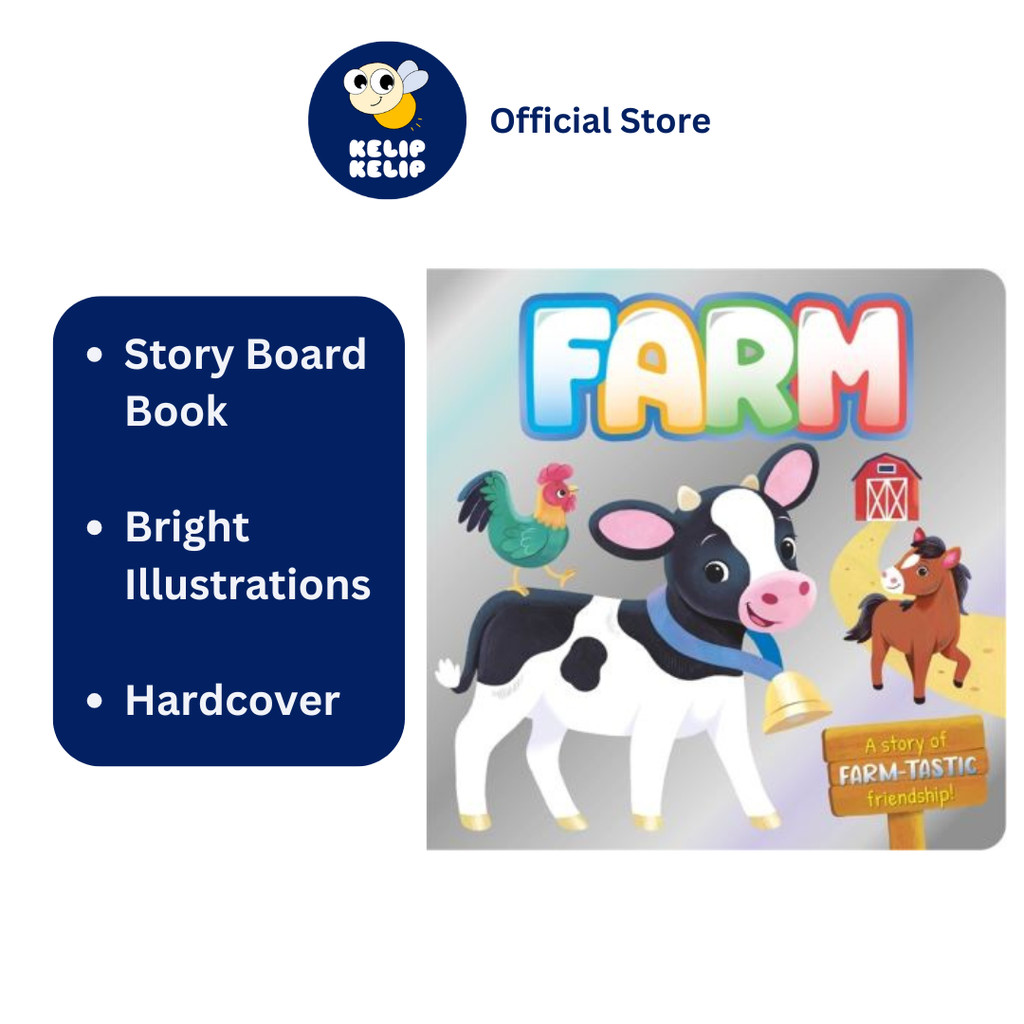 Farm Story Book For Toddlers To Learn About Animals on the Farm ...