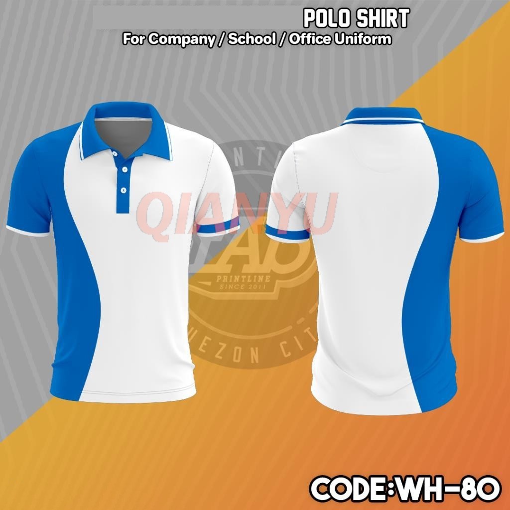 【Free Custom Name & Number】FULL SUBLIMATION GENDER NEUTRAL POLO TSHIRT ...
