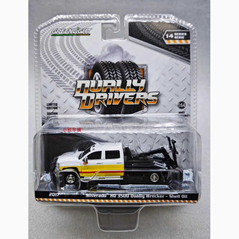 Sierado 2017 Greenlight Scale 1:64 HD 3500 Dually Wrecker Pickup Truck ...