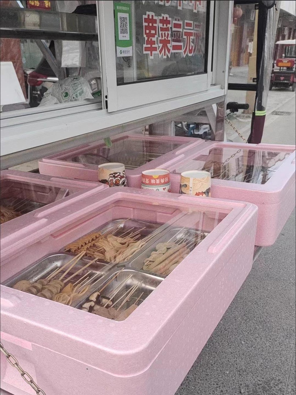 Tiramisu Stall Epp Insulation Box Commercial Multi-layered Transparent ...